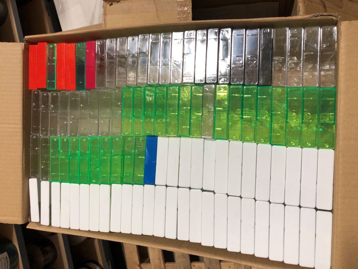 Various Audio Cassette Norelco Cases, B-Grade, 100 Pieces - Cassette ...