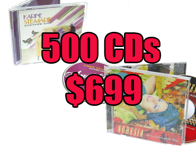500 CD Jewel Box Package only CDN$799 - CD Replication Packages ...