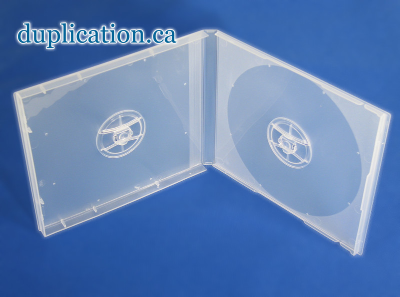 Deluxe 2-CD Clear Translucent Poly Jewel Box - Poly cases - Media ...