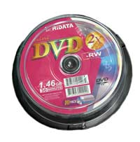 Ridata Mini DVD-RW 10-pack DRW-142-RDCB10 - Analogue Media Technologies