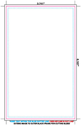 Printed Audio Cassette Album Insert (Double-Sided 4/4) - Printed J ...